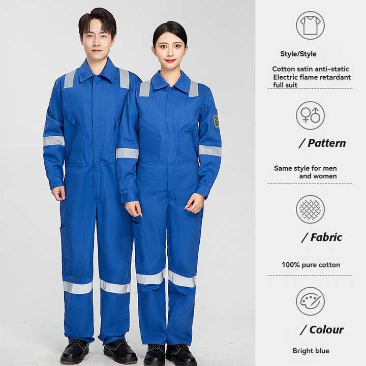 High Quality Work Clothes Worker Coat Customized Blue Concise Light ...