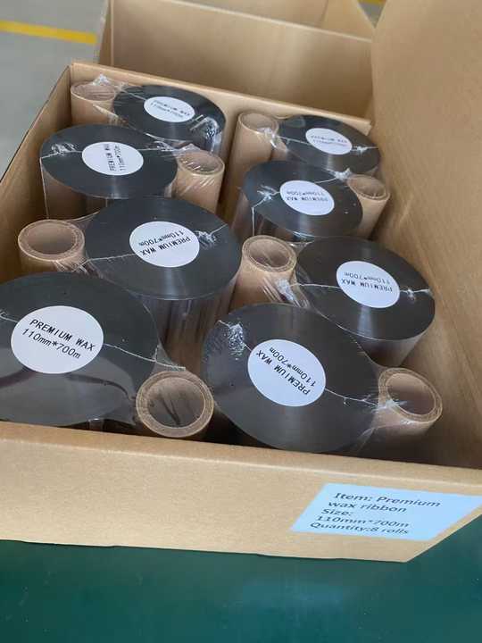 33/55mm x 600m Wax resin TTO Ribbon High-Speed Videojet Printer Ribbon ...