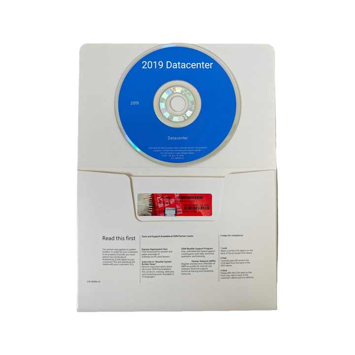 Win Server 2022 Datacenter Retail Key Win Server 2022 DAT 16 Core DVD ...