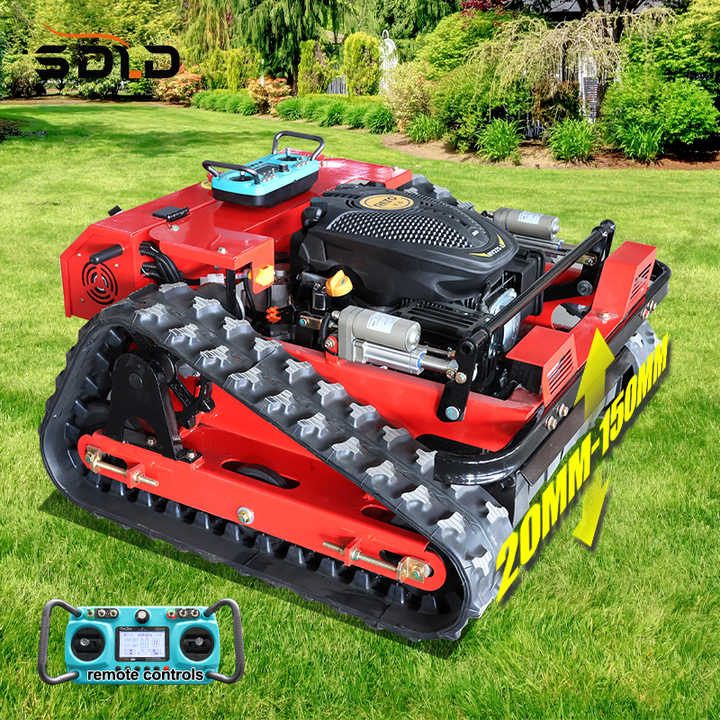 Hot Wireless Automatic Grass Cutter - Remote Control Lawn Mower