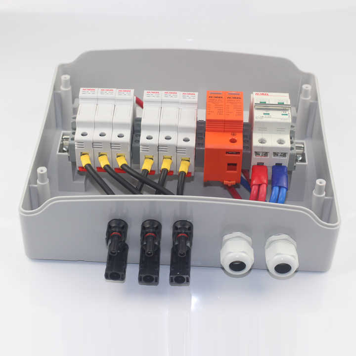 Lightning protection Wall Mounted Intelligent Photovoltaic PV Junction ...