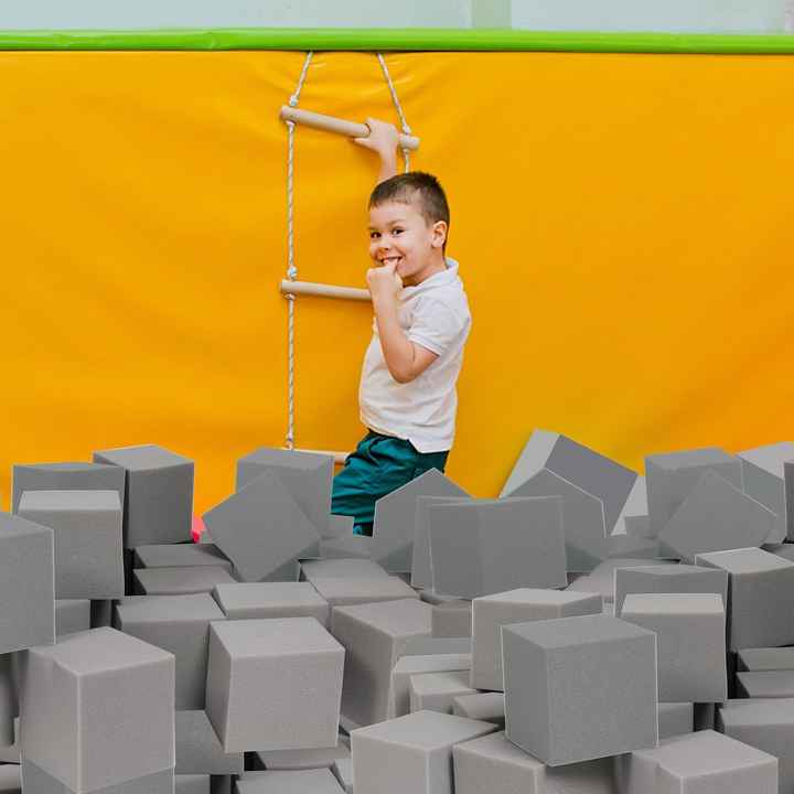 Wanfeng Factory's Soft Play Cube Foam-Trampoline Sponge Jumping Foam ...