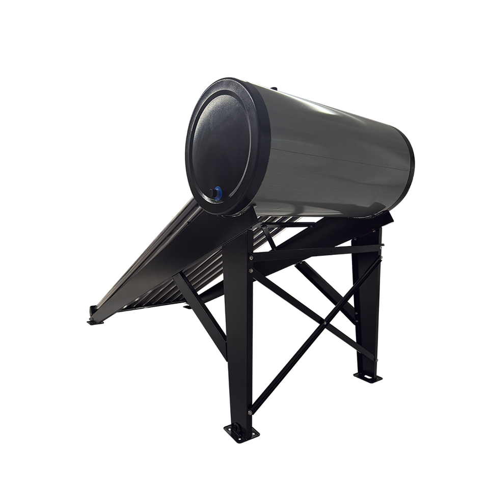 Galvanized Steel Evacuated Tube Solar Hot Water Heater 100L ...