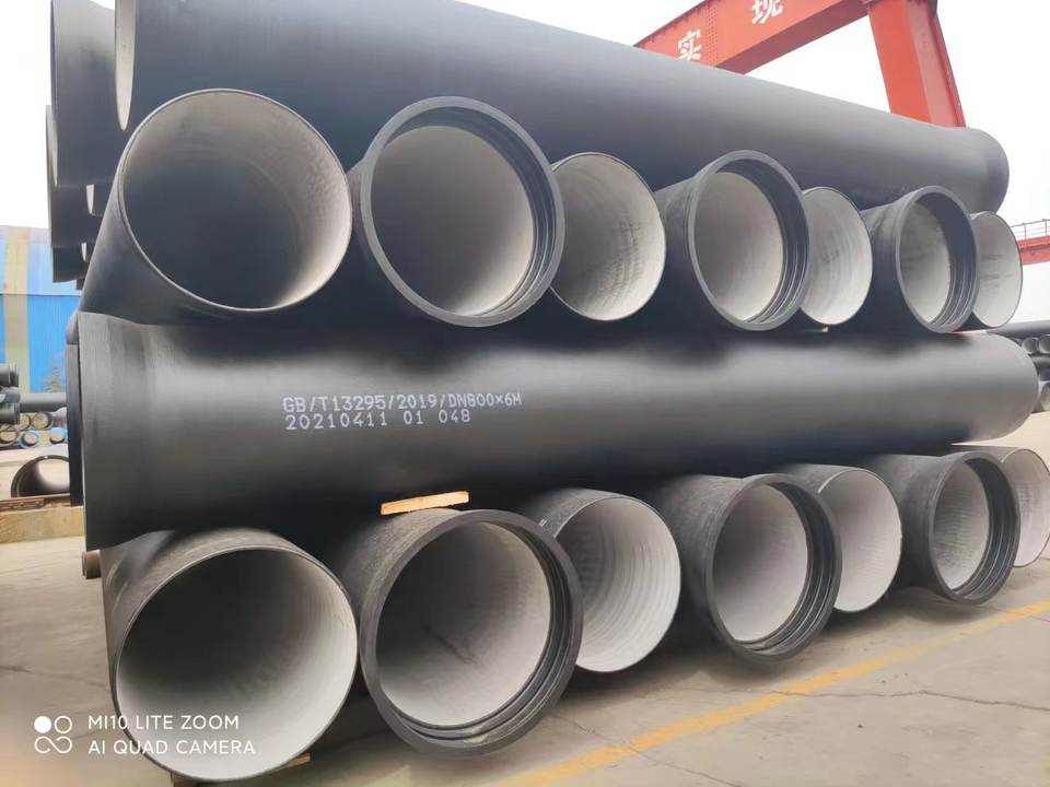 Factory Price Black Carbon Steel Cast Iron Pipe Ductile Iron Pipe With ...