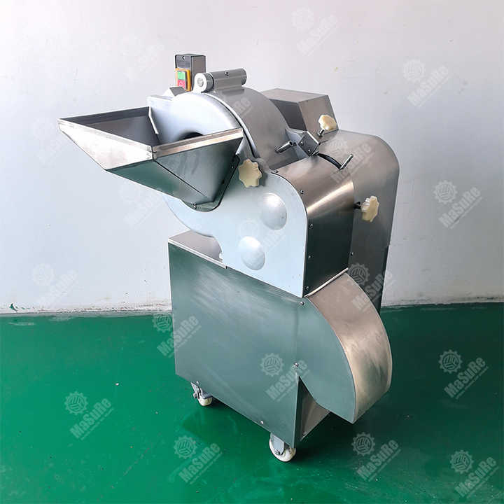 Industrial Potato Carrot Cube Vegetable Cutting Electric Coconut Dicing ...