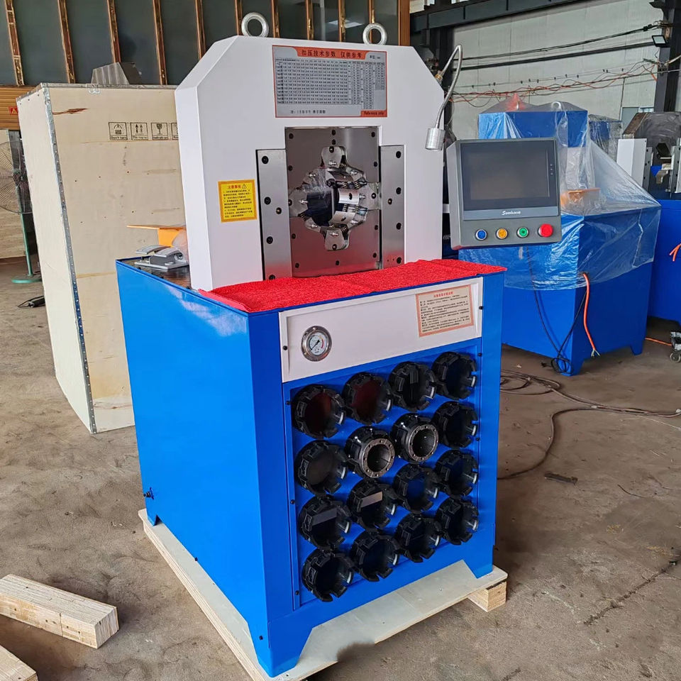 Rubber Hoses Pipe Fittings Machine Hydraulica Hose Crimping Machine for ...