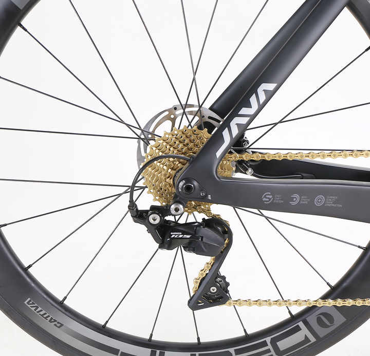 JAVA J AIR TT-VEGA 700C Carbon Frame Road Bike with Disc Brake for ...