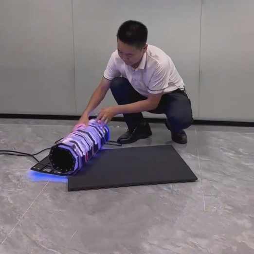 Led Screen Roller Shutter Screen Ultra-Thin Portable Flexible Changes ...