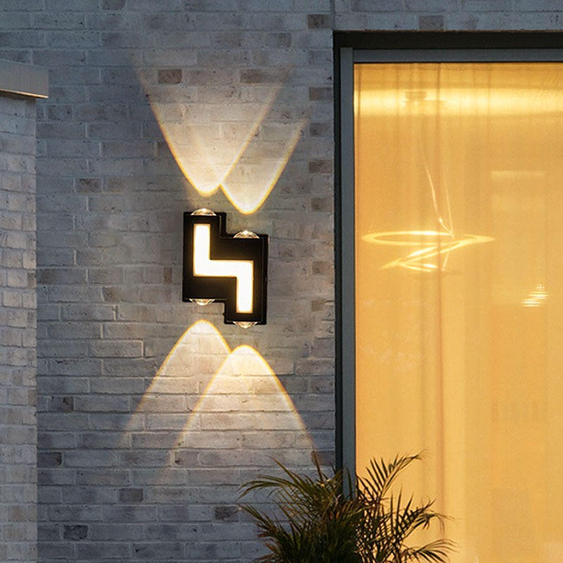 LED Outdoor Wall Lamp 7W 10W 12W up and Down Light Emitting Waterproof ...