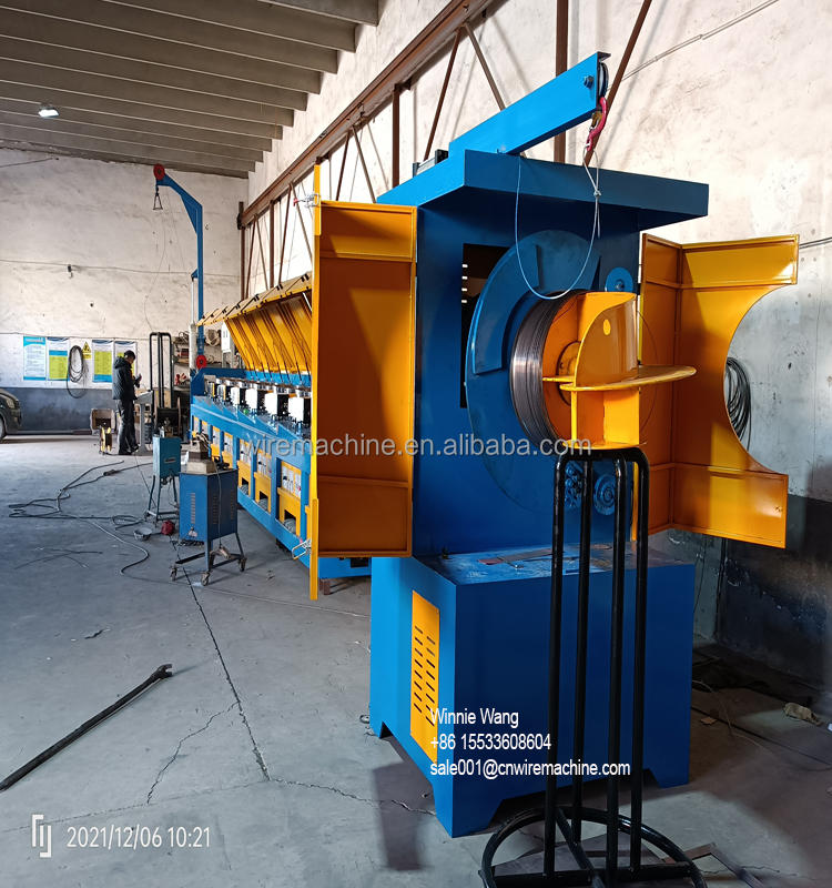 Large-capacity carbon steel wire winding machine iron wire take-up ...