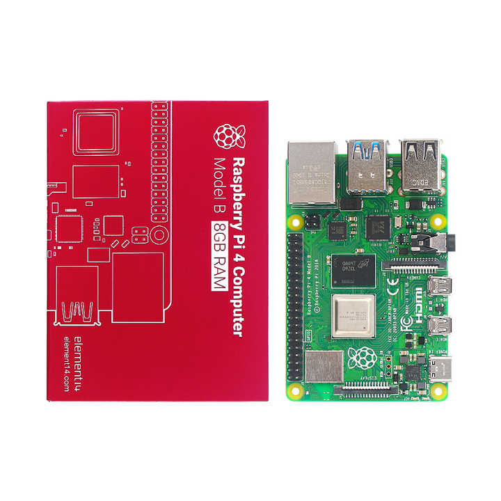 Original Raspberry Pi 4 Model B Development Board 1GB 2GB 4GB 8GB RAM ...