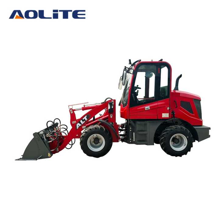 AOLITE 610 CE Front diesel Wheel Loader Price 4 Wheel Drive Compact ...