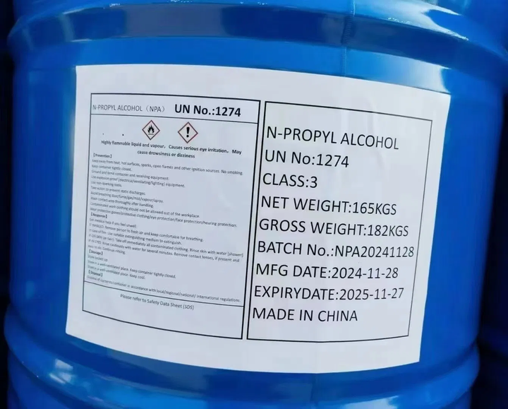 Normal Propyl Alcohol Npa CAS 71-23-8 Normal Propyl Alcohol N-Propanol ...