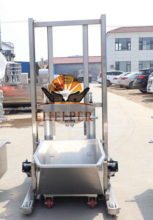 200kg Lifting Tilting Trolley Pneumatic Operated Automatic Lifter ...