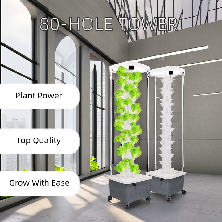YTDR Large Aeroponic Hydroponics Vertical Farming Tower
