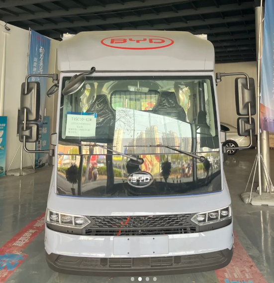 2026 BYD T5EV 2025 Fortune Version Pure Electric Light Cargo Van Hot ...