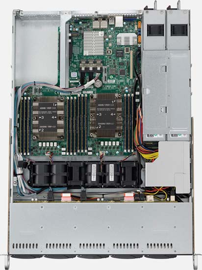 High-performance Supermicro 1U WIO Superserver (SYS-510P-WTR)