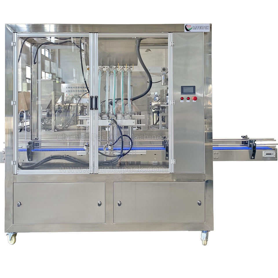 Automatic Liquid Yogurt Bottle Filling Machine - 400-1500 Bottles/hour