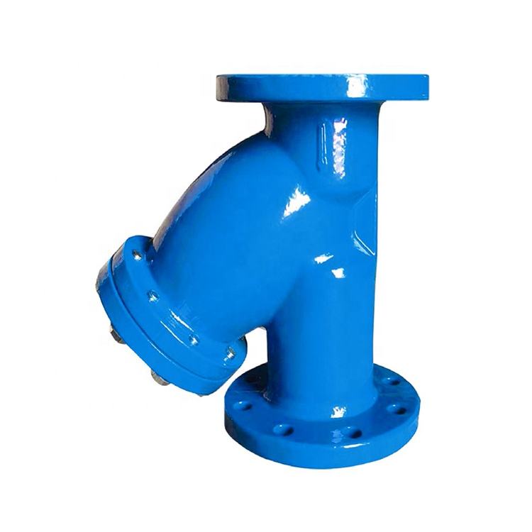 Y-Type Strainer DN100 Sewage and Tap Water Pipeline Flange Filter Valve ...