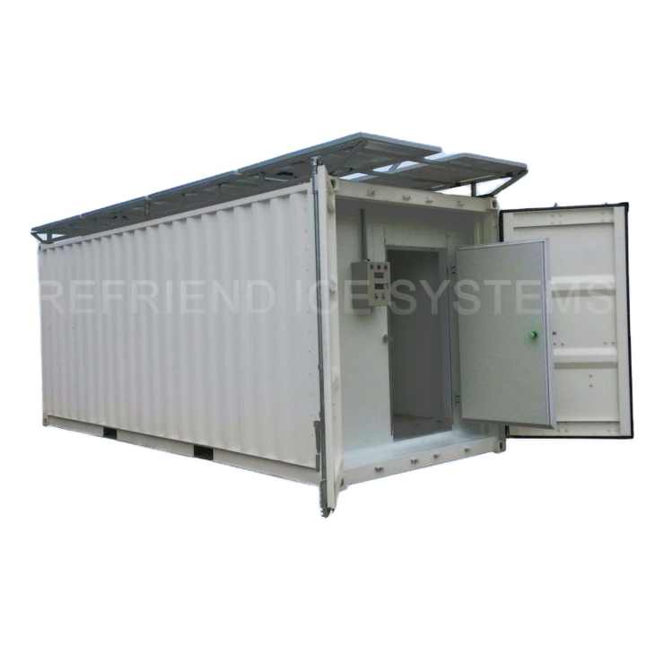 20ft Solar Power Container Freezer, Chiller & Ice Maker - Efficient ...