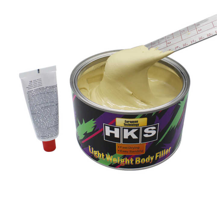 Strong Adhesion Auto Refinishing Polyester Putty Easy Sanding White ...
