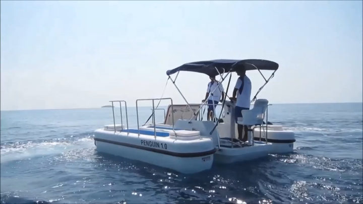 Kinocean Compact Semi-Submarine - Underwater Aluminum Boat