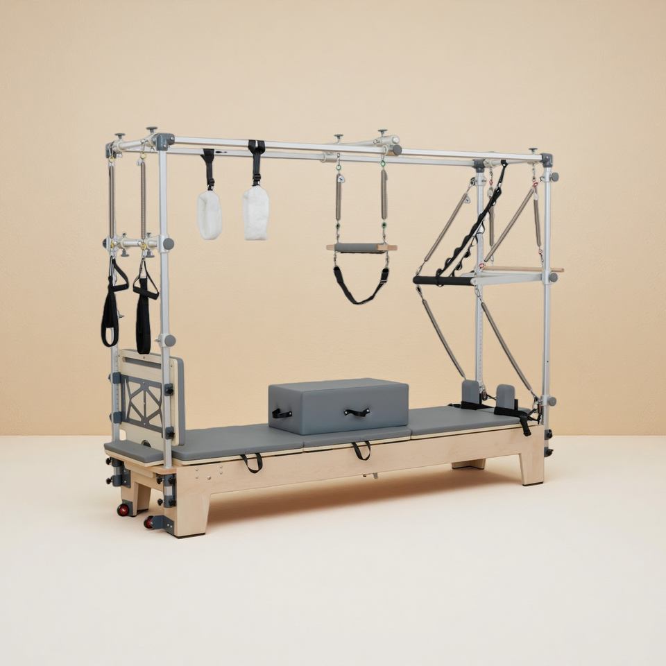 Low Profile Maple Pilates Cadillac Reformer Core Bed Function High ...