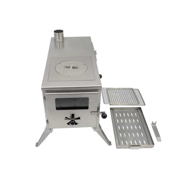 Top Quality Stainless Steel Wood Cooking Stove for Traveling Fishing ...
