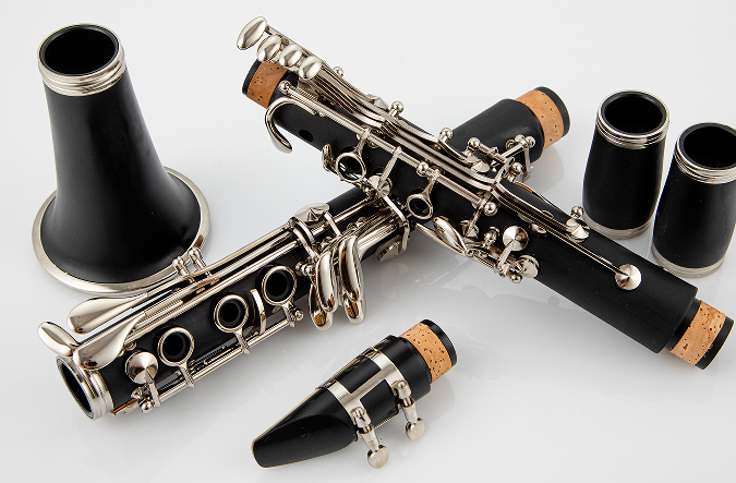 Professional Soprano Clarinet 17 Keys Silver Plated Bakelite Body ...