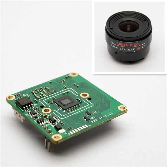 VEYE 1.3MP Global Shutter MIPI CSI-2 Camera Module for Raspberry Pi