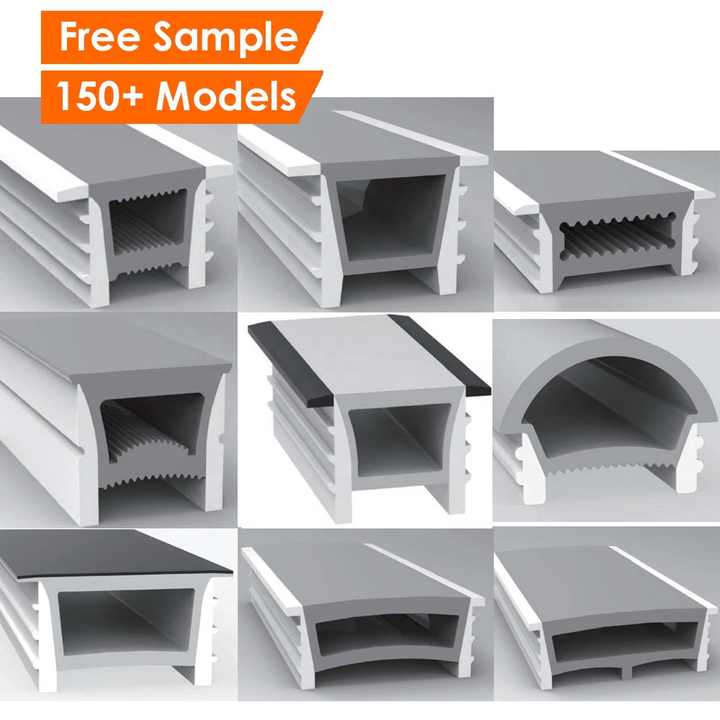 Cuttable Recessed LED Neon Tube Annular Wall Decoration Mask Sleeve LED ...