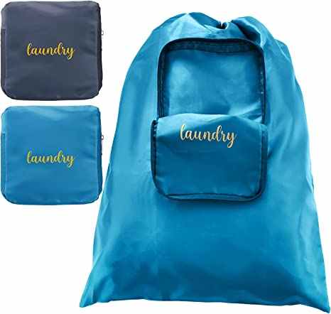 Lightweight And Expandable Laundry Bag For Travel Small Dirty Clothes Storage With Zipper ...