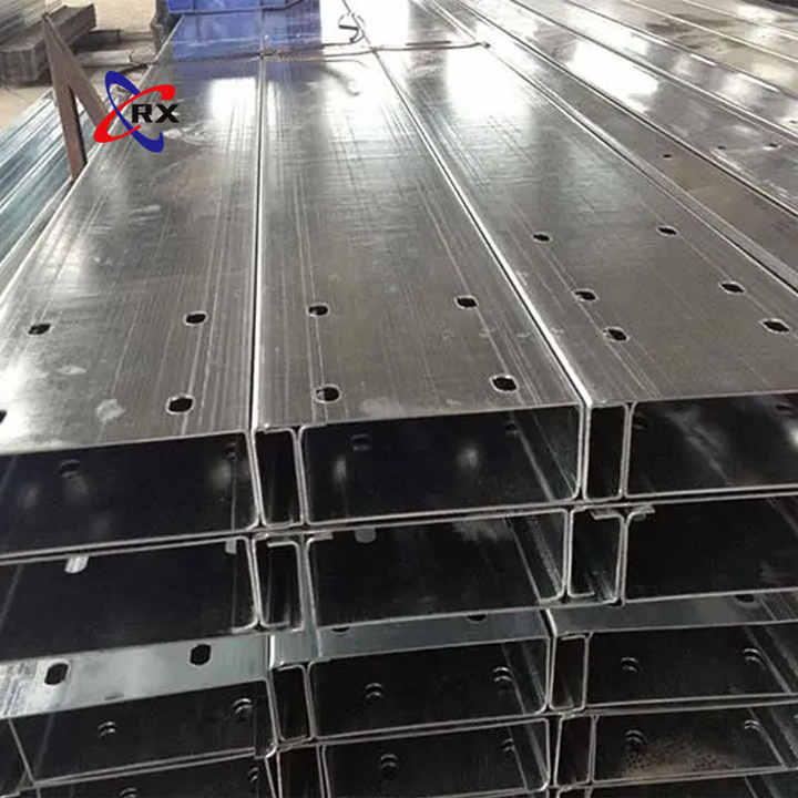 Cold Formed C-Channel Steel Bracket Hot-Dip Galvanized C-shaped Steel ...