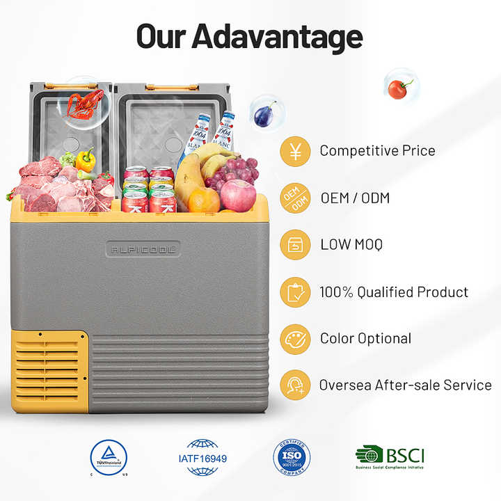 CLS55 Alpicool Electric Portable Camp Fridge Freezer