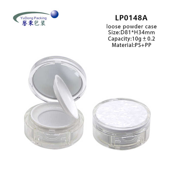 Clear Empty Loose Powder Container Shadow Powder Jar 10g Cosmetics ...