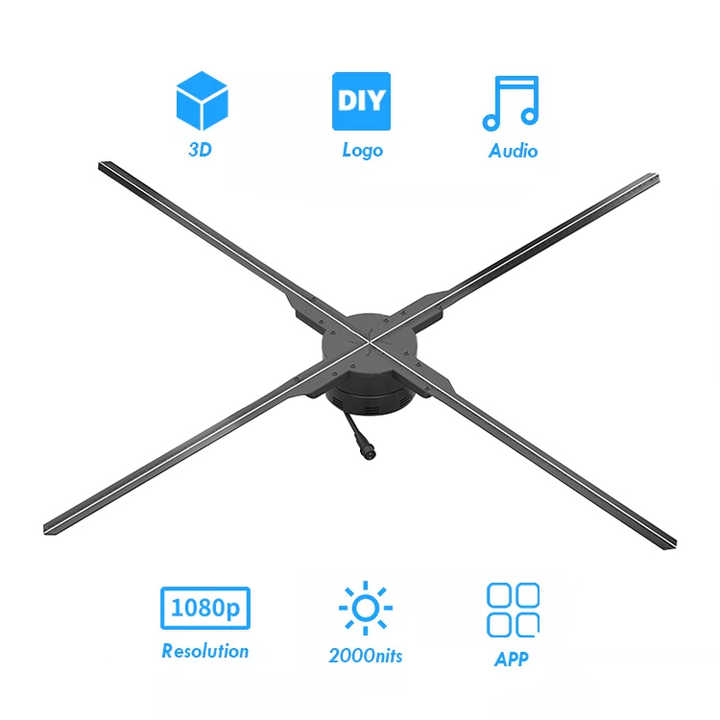 Hdfocus 3d Hologram 100cm - Outdoor Video Holographic Projector