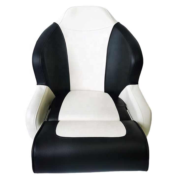 Deluxe Captain Boat Seat - Comfortable Marine Grade Pontoon Chair with ...