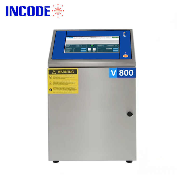 INCODE V800 Series - Durable CIJ Inkjet Printer for Solvent Inks