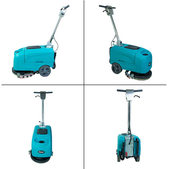 M380B Powerful 20L Walk Behind Scrubbing Machine Floor Scrubber ...