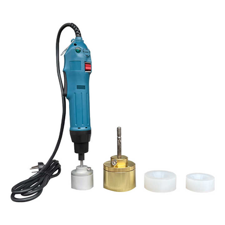 Electric Small Manual Plastic Bottle Capping Machine - Semi-Automatic ...