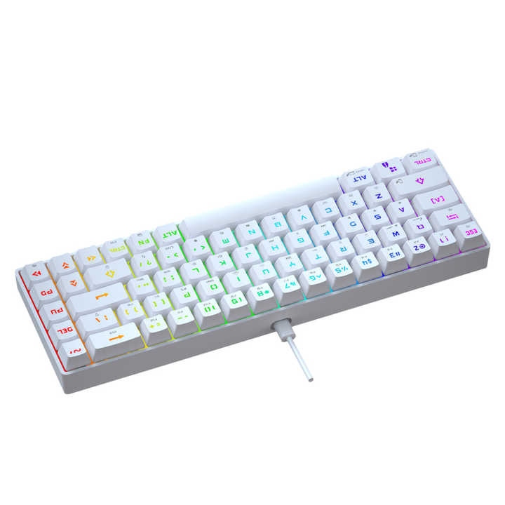 Mechanical Keyboard Spanish Teclado Gamer Computer Hardware & Software ...