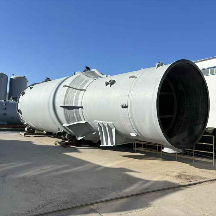 FRP Fiber Purification Tower Column Industrial Absorption Tower ...