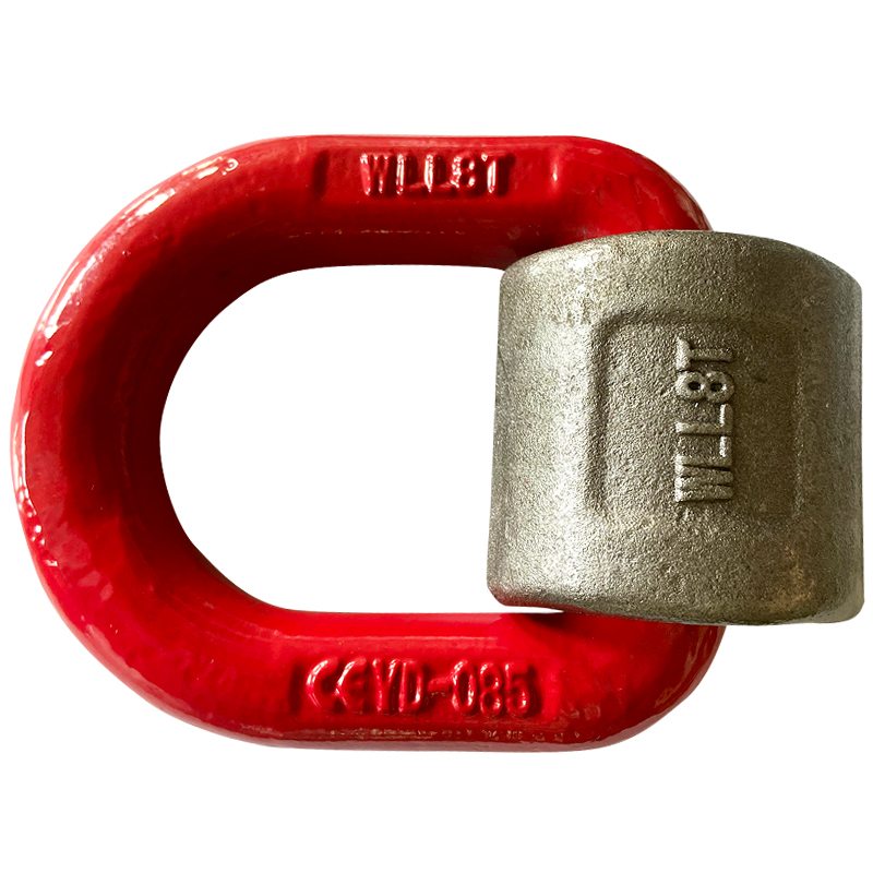 Weld on Hoist Rings - 18,000 Lbs Load Capacity - Durable Alloy Steel