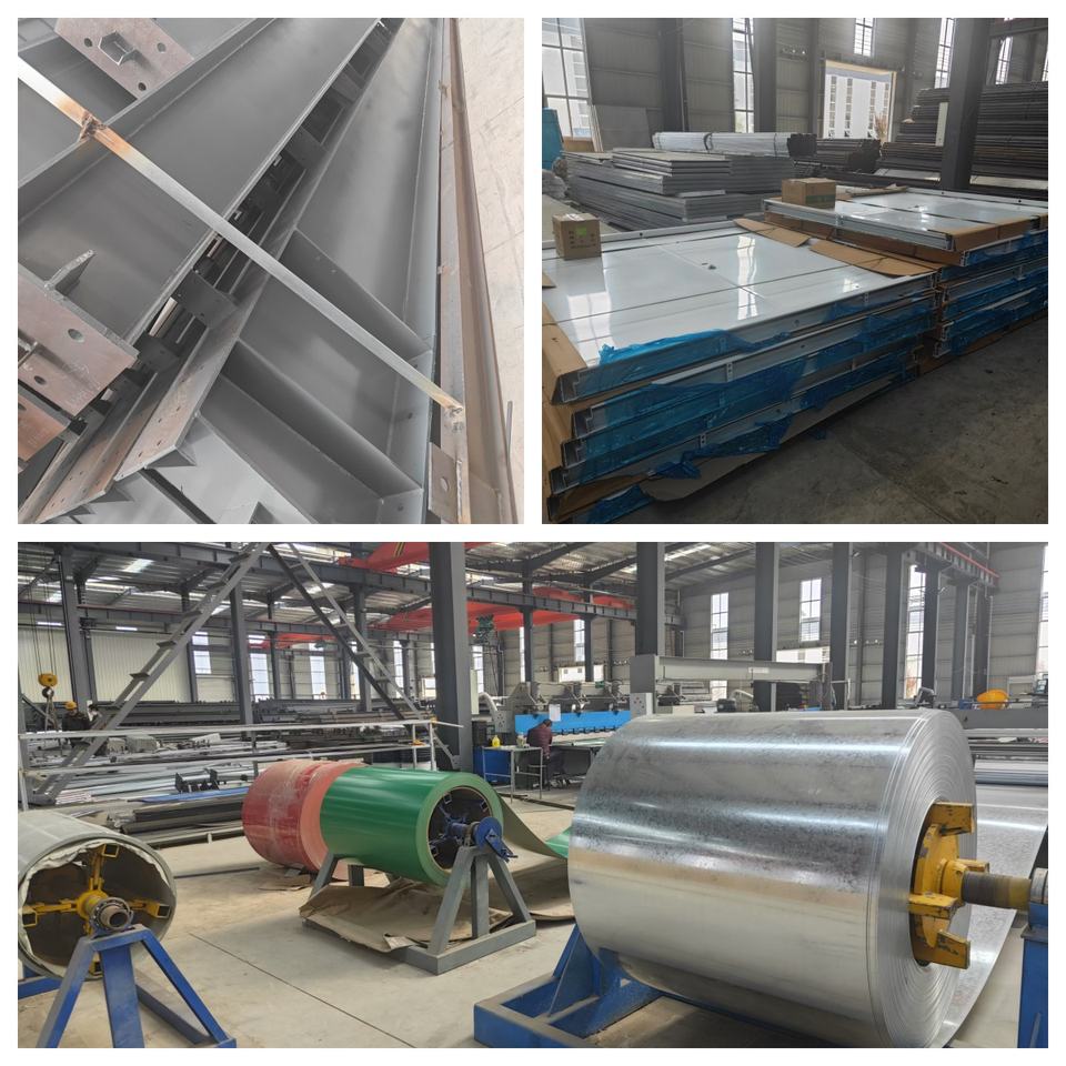 Eco-friendly Industrial Prefabricated Steel Structure Warehouse ...