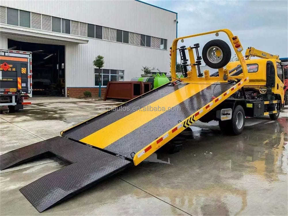 Reliable Solutions for Heavy-Duty isuzu wrecker tow truck mounted crane ...