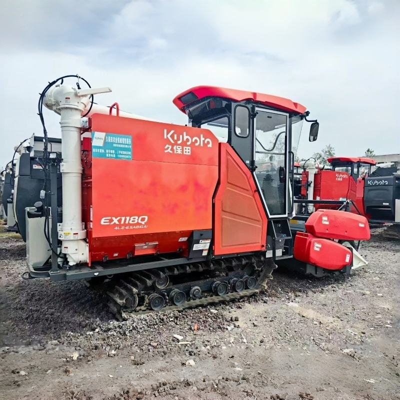 Popular Second Hand PRO1108 Crawler Combine Harvester High Efficiency ...