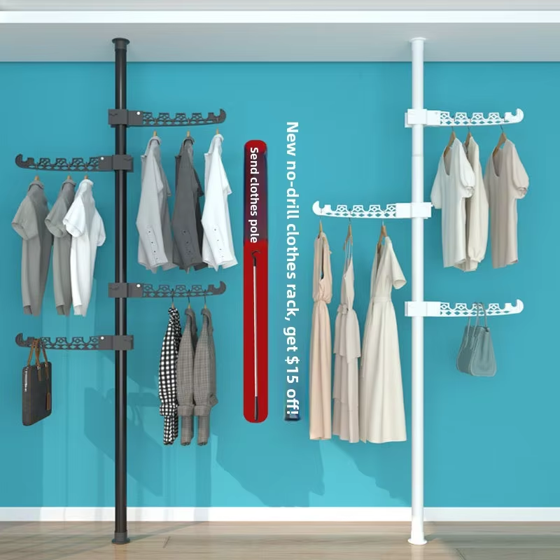 Balcony Floor-to-ceiling Composite Material Ground-floor Clothes Drying ...