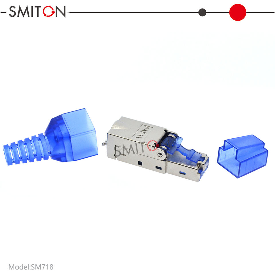 Cat6a RJ45 Connector Modular Plug FTP Shielded RJ45 Plug| Alibaba.com
