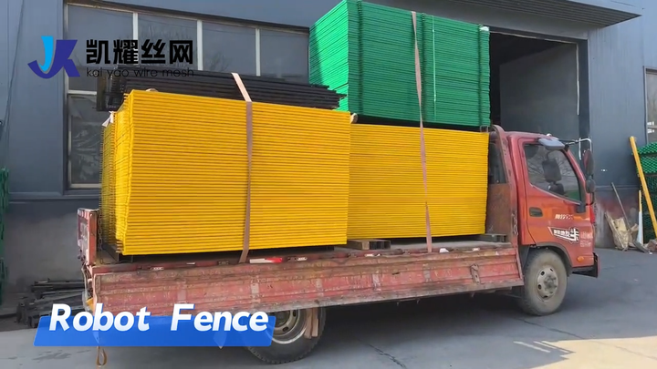 Industrial Robot Isolation Netting, Workshop Steel Mesh Welding Wire ...