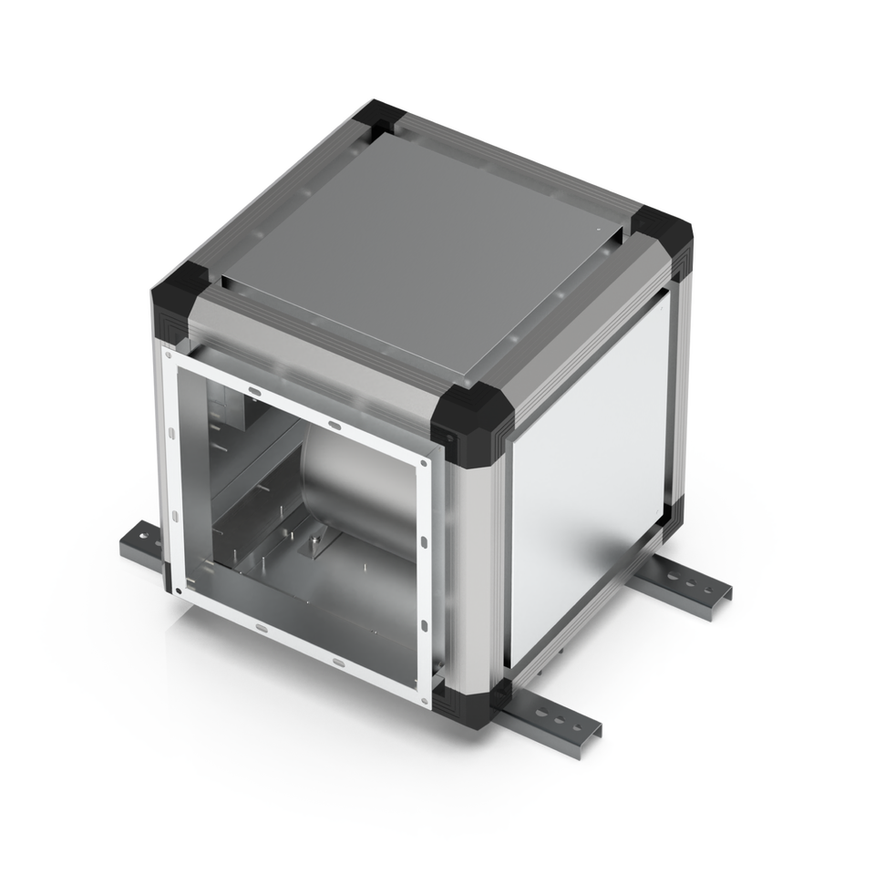 1500CMH 380V~415V Smoke Exhaust Ventilation Rainproof Outdoors Placed ...